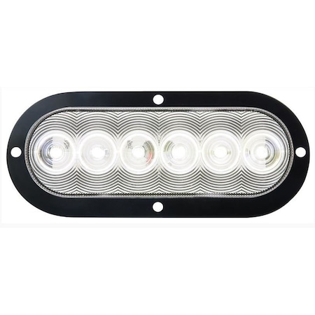 Optronics Clear Back-Up Light, Recess Flange Mount, Standard 2-Pin ...