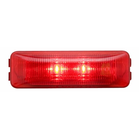 Optronics 2-Led Thinline Red Marker/Clearance Light MCL61RB | Zoro