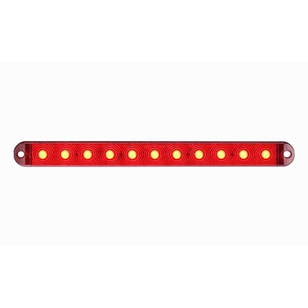 Optronics Red Thinline Stop/Turn/Tail Light, Hard Wired STL69RB | Zoro