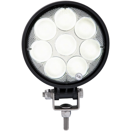 Optronics 8-Led Round Heavy Duty Work Light With Flood Beam; 1920 ...