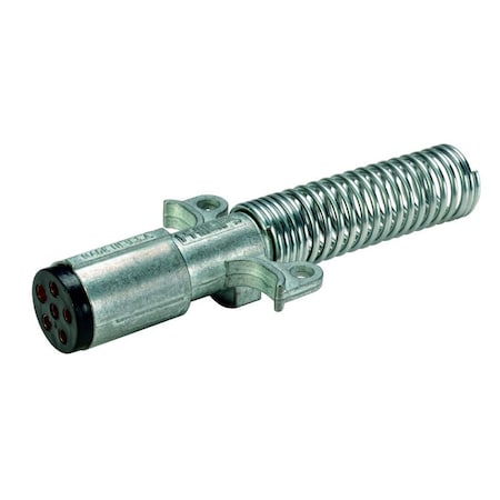 Phillips Plug, Elect Connector, 6-Way W/ Cable Guard 15-630 | Zoro