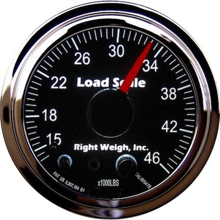 Right Weigh Interior Analog Load Scale Is Designed For A Tandem Axle ...