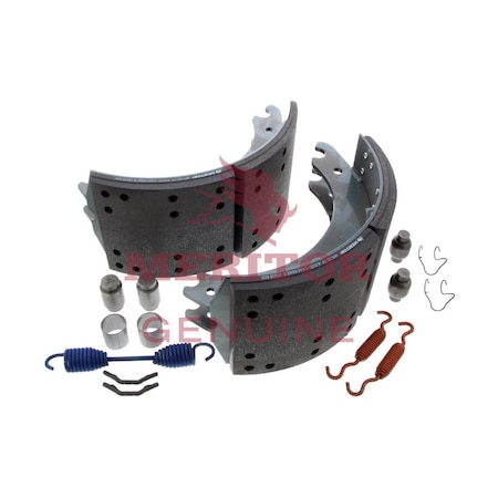 Meritor Brake Shoe - Service Brake Shoe And Lining Kit KSMA3124707QP | Zoro