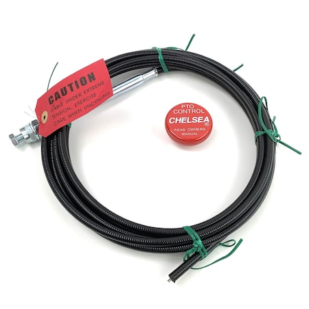 Chelsea Cable, Pto Control, Stainless, 15 Ft 328346-15X | Zoro