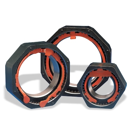 Stemco Nut, Spindle, Axle, Front, 2-7/8-12 Thread Size, 4-1/8-6 Point ...