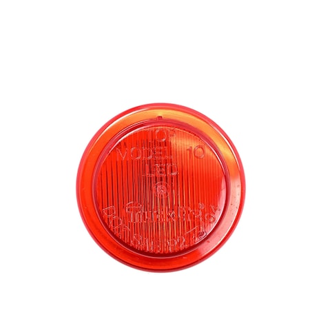 Truck-Lite 10 Series, LED, Red Round, 2 Diode, Marker Clearance Light ...
