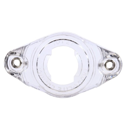 Truck-Lite 2 Screw Bracket Mount - Clear Polycarbonate 10727 | Zoro