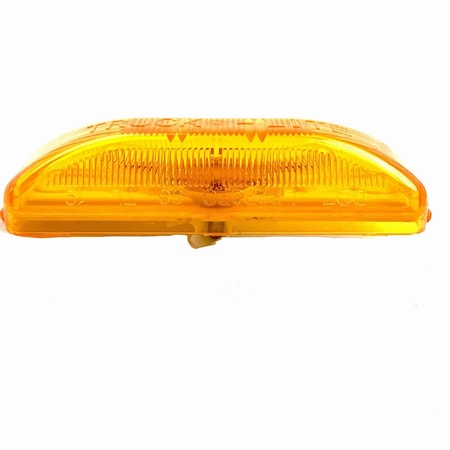 Truck-Lite Base Mount, Incandescent, Yellow Rectangular, 2 Bulb, Marker ...