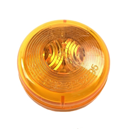 Truck-Lite 30 Series, Incandescent, Yellow Round, 1 Bulb, Marker ...