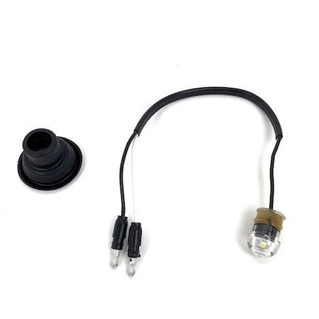 Truck-Lite Led, 1 Diode, License Light, Round, Grommet Mount, Hardwired ...