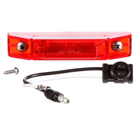 Truck-Lite 35 Series, Led, Red Rectangular, 1 Diode, Marker Clearance ...