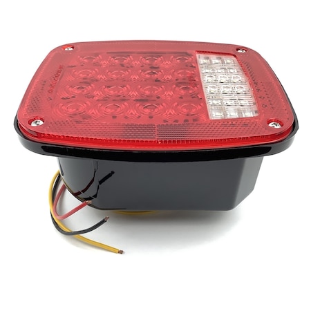 Truck-Lite Signal-Stat, Led, Red/Clear Acrylic Lens, Rh, Combo Box ...