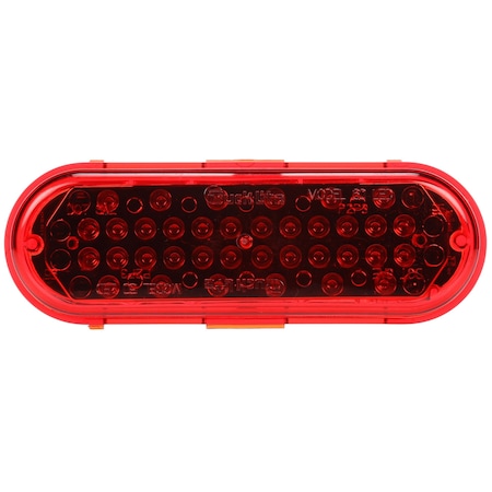 Truck-Lite Super 60, Led, Strobe, 36 Diode, Oval Red, Class Ii ...