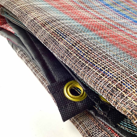 Donovan Hand Tarp Multi-Color Mesh 6ft X 8ft 1800025 | Zoro