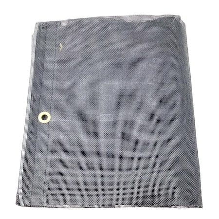 Donovan Arm/Pull Tarp HD Black Mesh 84in x 18ft 1801283 | Zoro