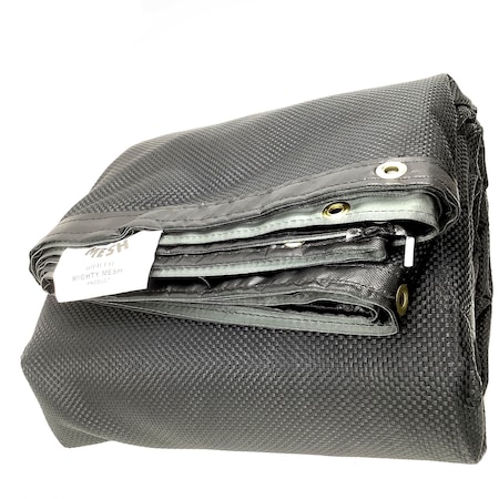Donovan Roll-Off Tarp Black Mighty Mesh 96in x 28ft 1809942 | Zoro