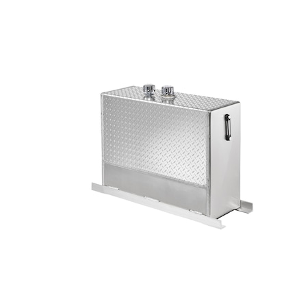 American Mobile Power 50 Gallon Aluminum Upright Tank With Sight/Temp ...