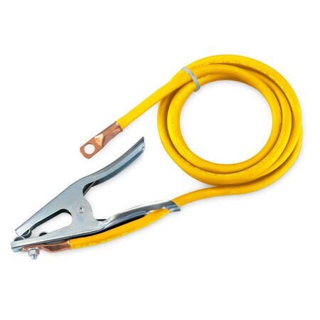 Trystar Premium Welding Cable 1/0 Yellow 10 FT Black Male 2MPC / 500A ...