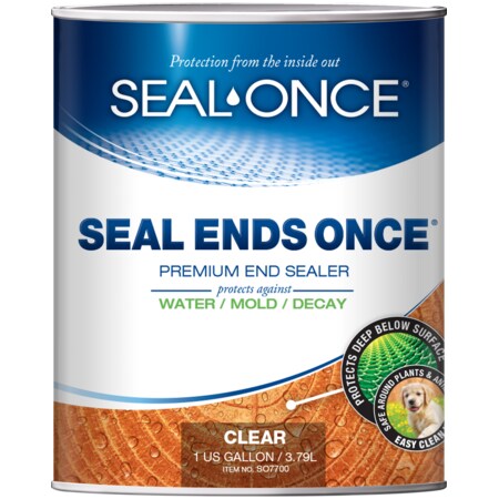 Seal-Once 1 GAL SEAL ENDS ONCE Cut Ends Wood Sealer SO7700 | Zoro
