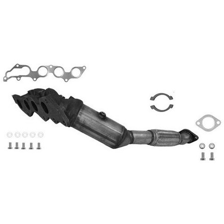 Ap Exhaust Exhaust Manifold with Integrated Catalytic Converter 641390 ...