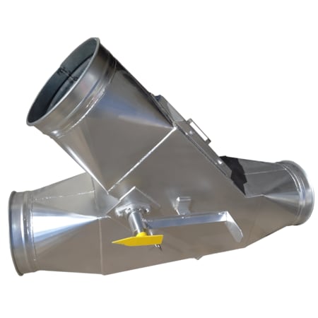 Us Duct Clamp Together Manual Diverter Valve, 10" Dia, Galv, GA SDV10.G ...