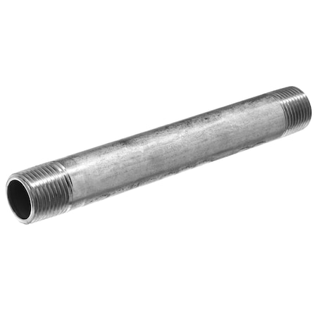 Usa Industrials Pipe Nipple - 316 SS - Schedule 40 - Welded - Threaded ...