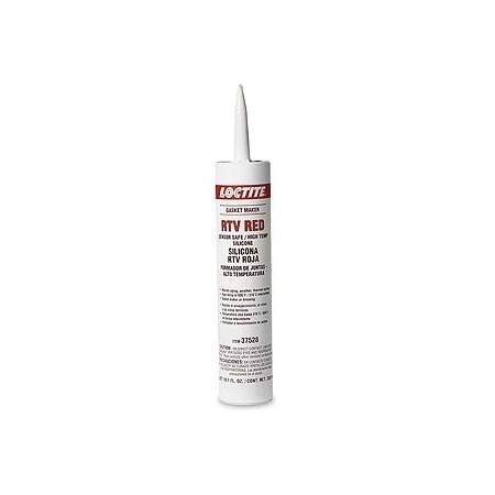 Loctite Hi-Temp RTV Silicone Red-Sensor Safe 300ml Cartridge 495536 | Zoro