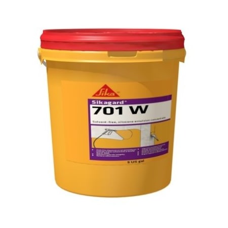 Sika Sikagard-701 W Solvent-Free Siloxane Emulsion Concentrate 5 Gallon ...