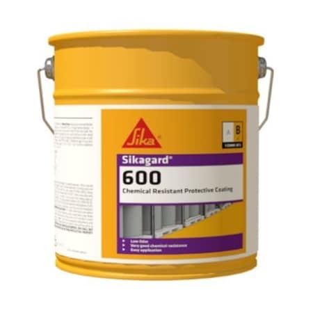 Sika Sikagard 600 Chemical Resistant Protective Coating 3 Gallon Unit ...