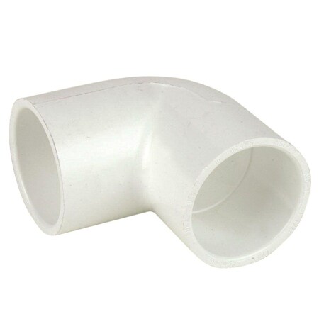Hydromaxx PVC Slip Elbow, Slip x Slip, 2" Pipe Size 406-020-1 | Zoro