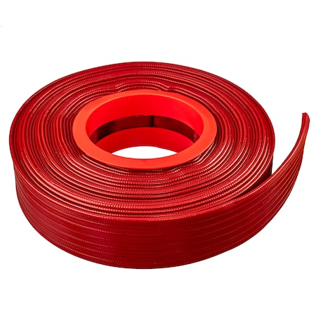 Hydromaxx 2"x300Ft High Pressure Red Lay Flat Discharge and Backwash ...