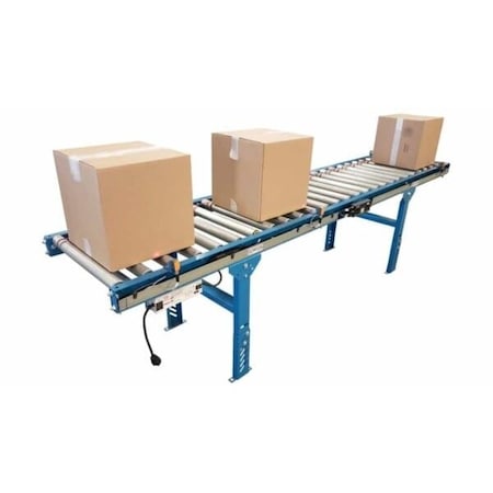 Ultimation 24V Powered MDR Conveyor, 18inW x 10L, 2 Zone, 4.5in Centers ...