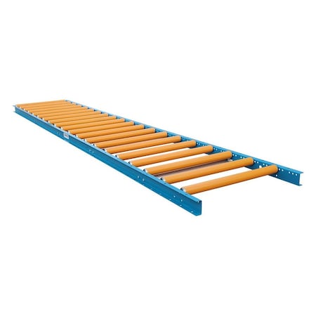 Ultimation Roller Conveyor with Covers, 24inW x 10L, 1.5in Dia. Rollers ...