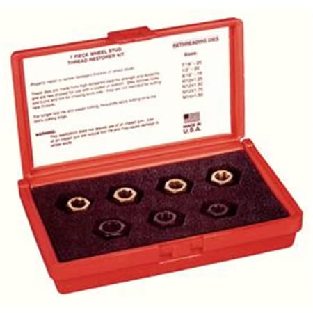 Kastar 2583 7Pc Wheel Stud Thread Restore Kit KS2583 | Zoro