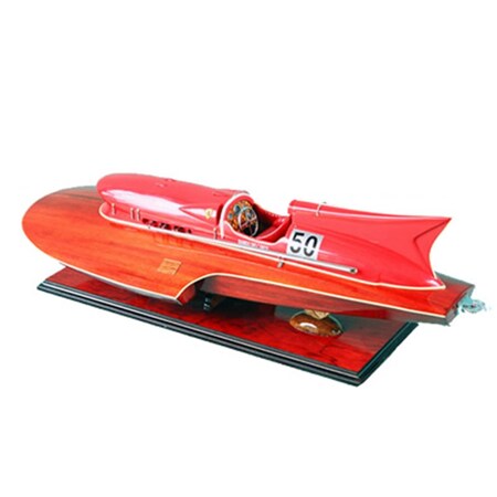 Old Modern Handicrafts Ferrari Hydroplane Model Boat B087 | Zoro