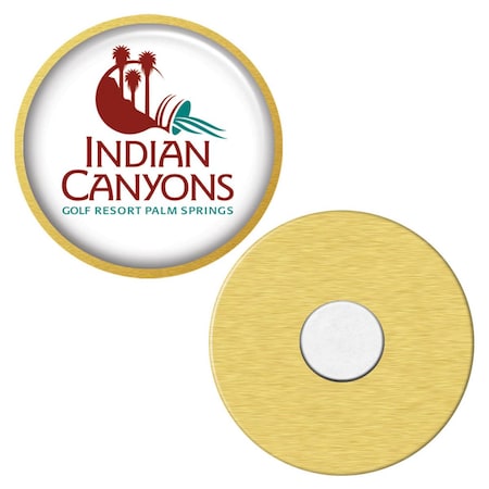 Simba 1 in. Round Vibrant Magnetic Lapel Pin EXPRESS-SPM127 | Zoro