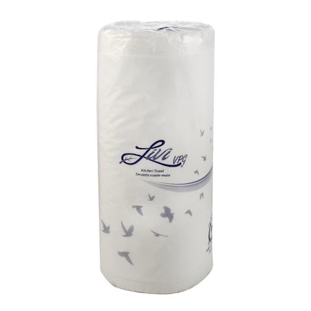 Solaris Paper 41504 PEC Livi 2Ply 85 Sheet Hard Roll Towel, White, 30PK ...