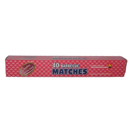 Abel BBQ PEC Bar B Q Matches, 40PK BBQ (PEC) | Zoro