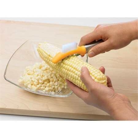 Progressive Corn Stripper and Brush - Yellow and Stainless Steel GT ...