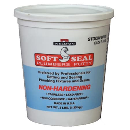 Ips 14 oz Soft Seal Putty 153918 | Zoro