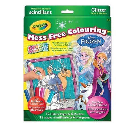 Disney Frozen Crayola Glitter Color Wonder 30340730 | Zoro