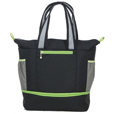 Picnic Plus Helix Expandable Cooler, Black PSM-332BL | Zoro