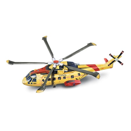 New-Ray Toys Agusta Eh 101 Canadian Search And Rescue Helicopter, 12PK ...
