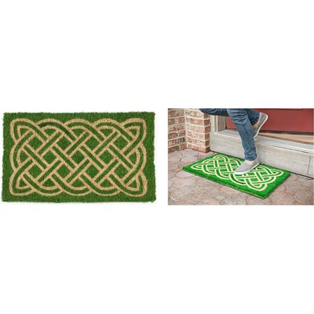 Iuc International Celtic Handwoven Coconut Fiber Doormat 2021S | Zoro
