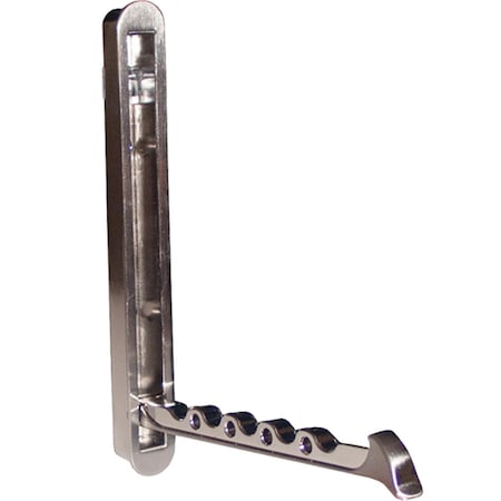 Selby Recessed Valet Rod, Brushed Satin Chrome SYTK264C | Zoro