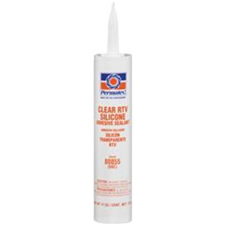 Permtx-Lockt 80855 Clear RTV Silicone Adhesive Sealant- 11 Oz. P13 ...