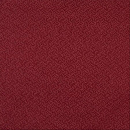 Designer Fabrics 54 in. Wide Burgundy Red- Geometric Heavy Duty Crypton ...
