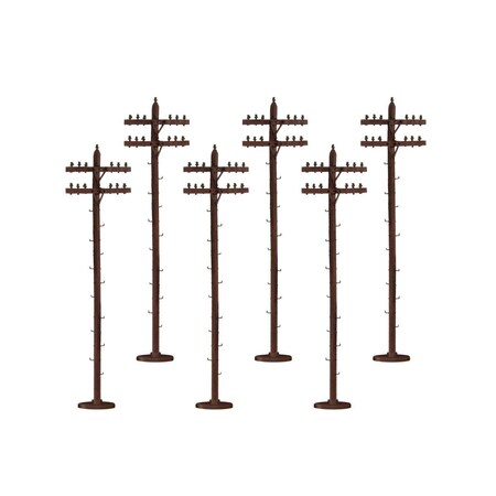 Lionel American Flyer Telephone Poles LNL49086 | Zoro