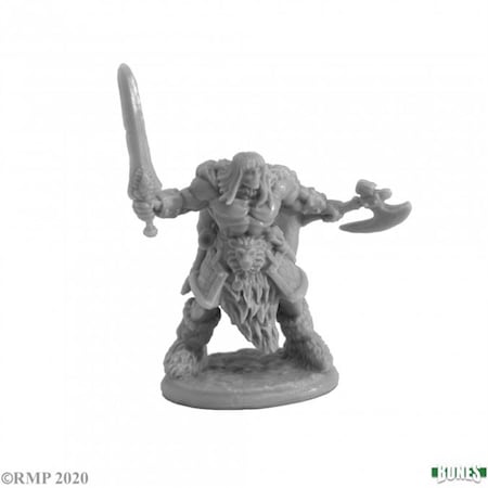 Thinkandplay Bones - Ankoa, Barbarian Hero Miniatures TH3296549 | Zoro