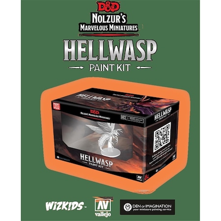 Wizkids Dungeons & Dragons Nolzurs Marvelous Miniatures Hellwasp Paint ...